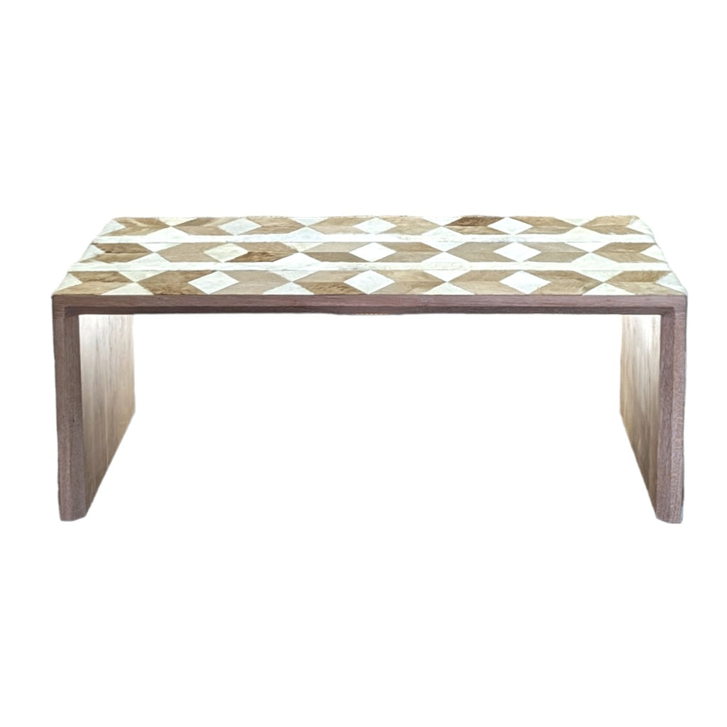 Waterfall Rectangular Cocktail Table - Pellifina Edition – Olive & Wool