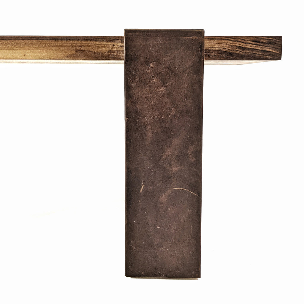 Origins Rectangular Cocktail Table - Leather – Olive & Wool