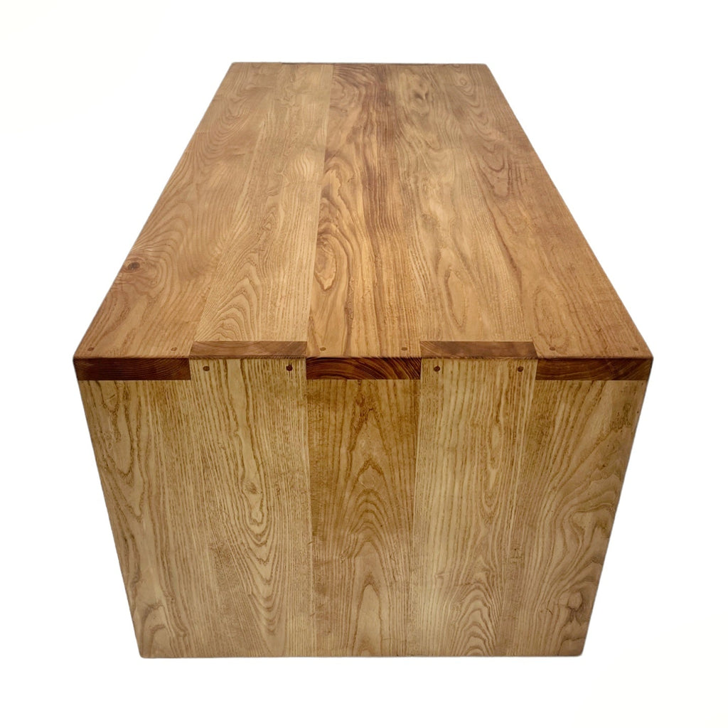 Waterfall Writing Desk - 2 drawers – Olive & Wool